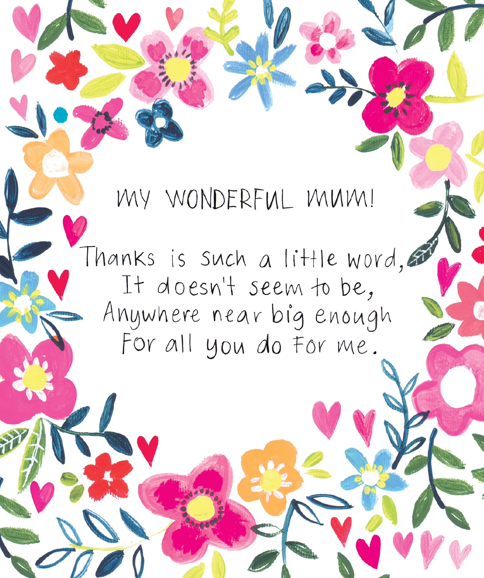 Poem Of Thanks – Paper Salad