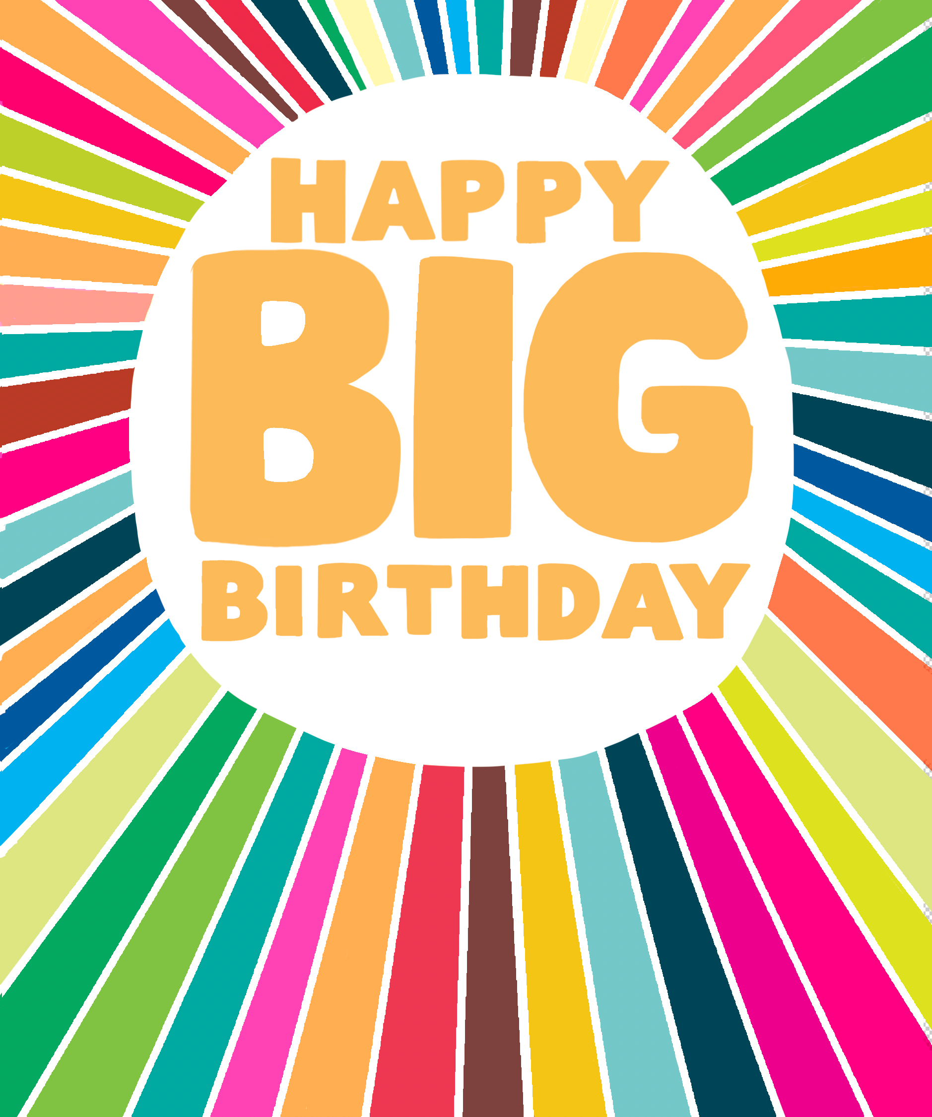 Happy Big Birthday – Paper Salad