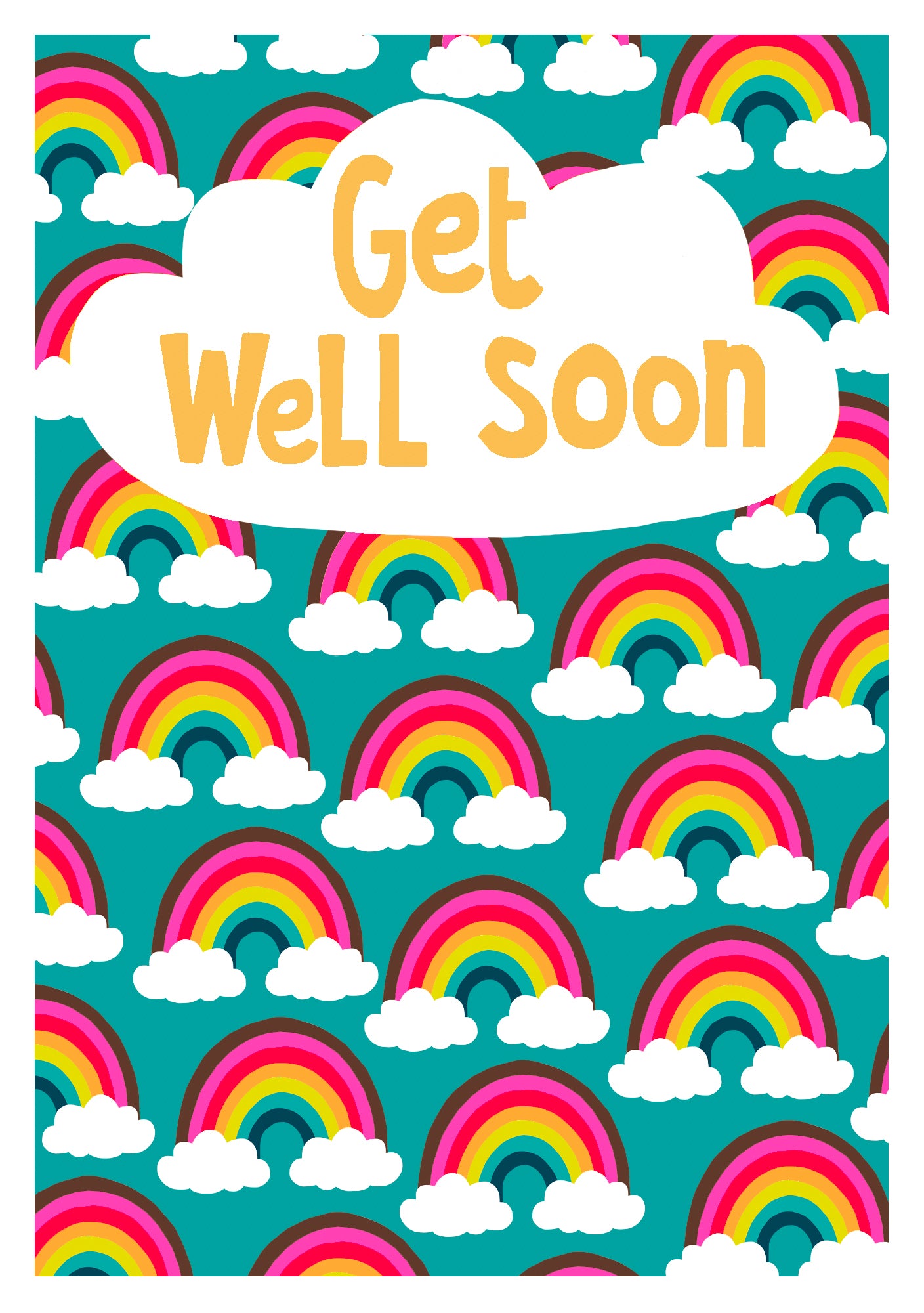 Get Well Soon Cards | Bright & Sparkly Greeting Cards | Paper Salad