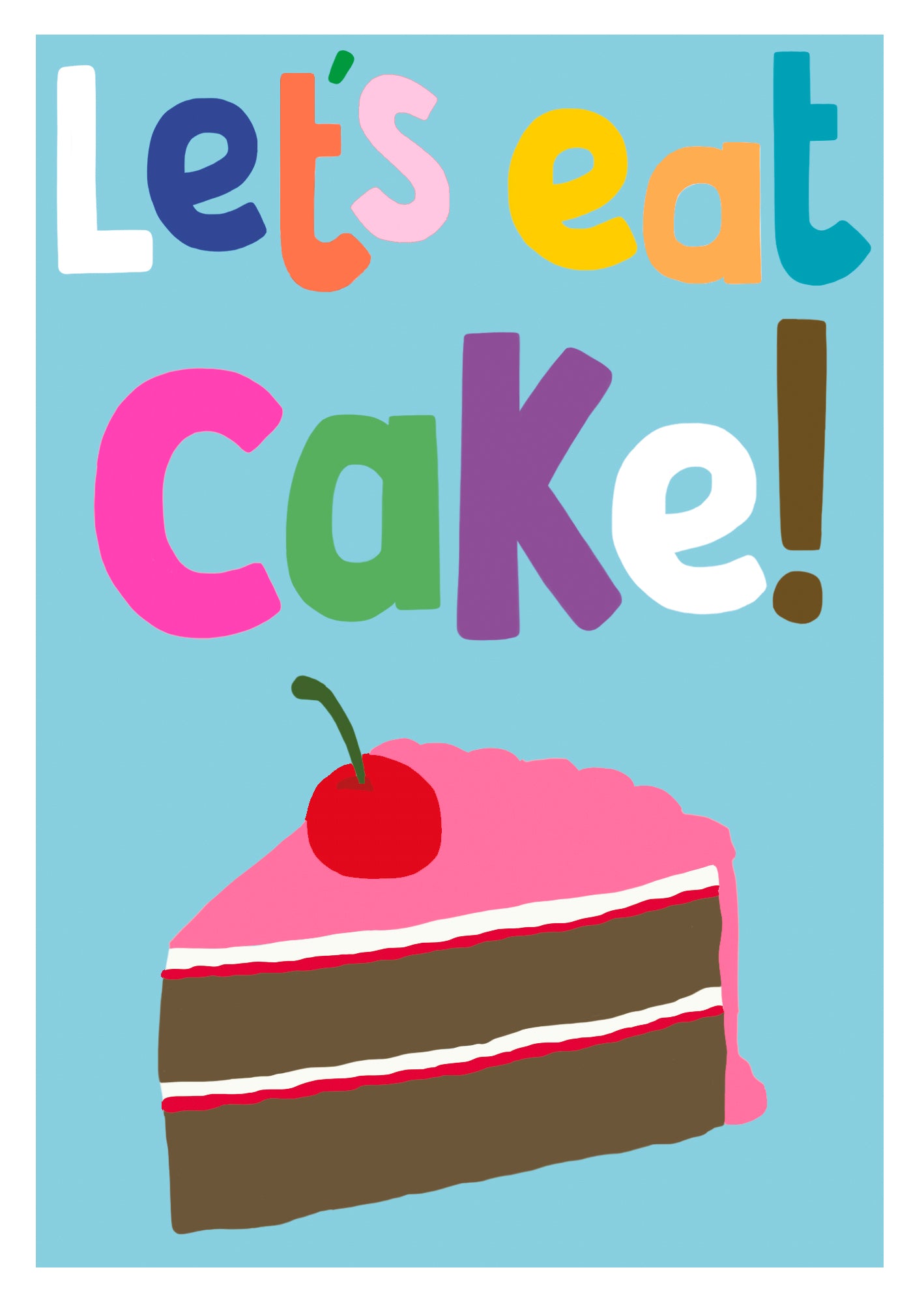 Let's Eat Cake – Paper Salad