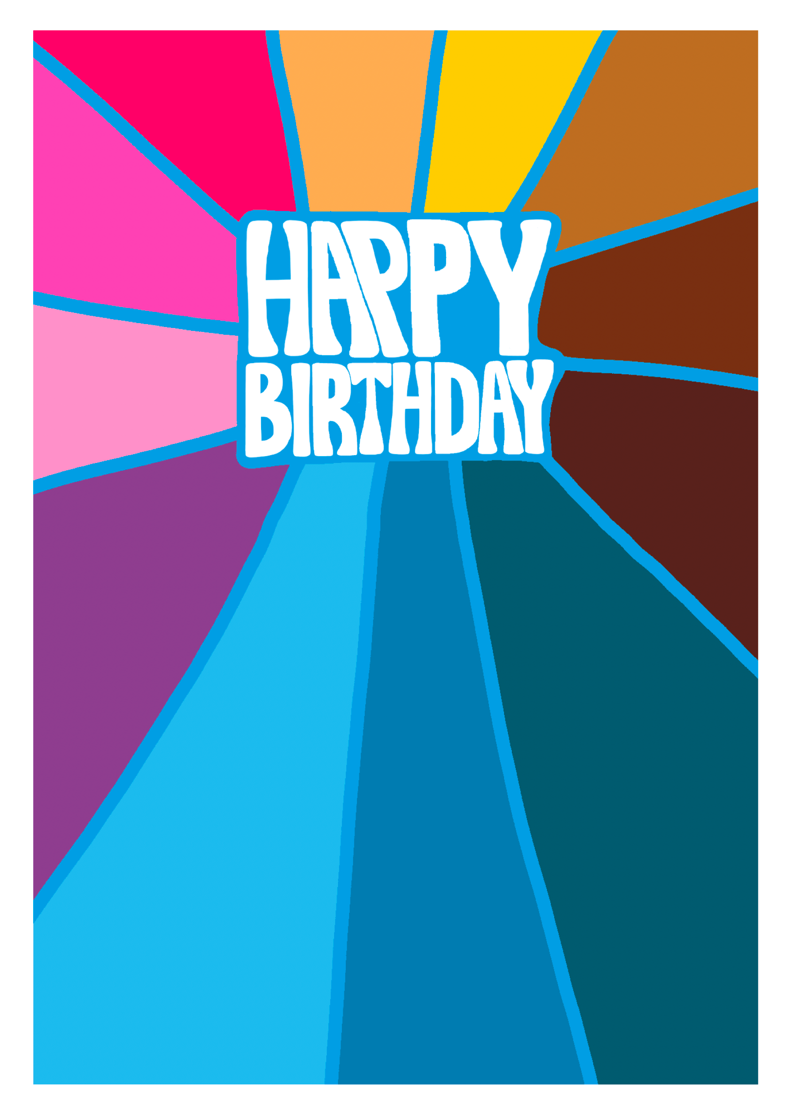 Age 1 Boy Birthday Card | Bright and Sparkly Greetings Cards | Paper Salad