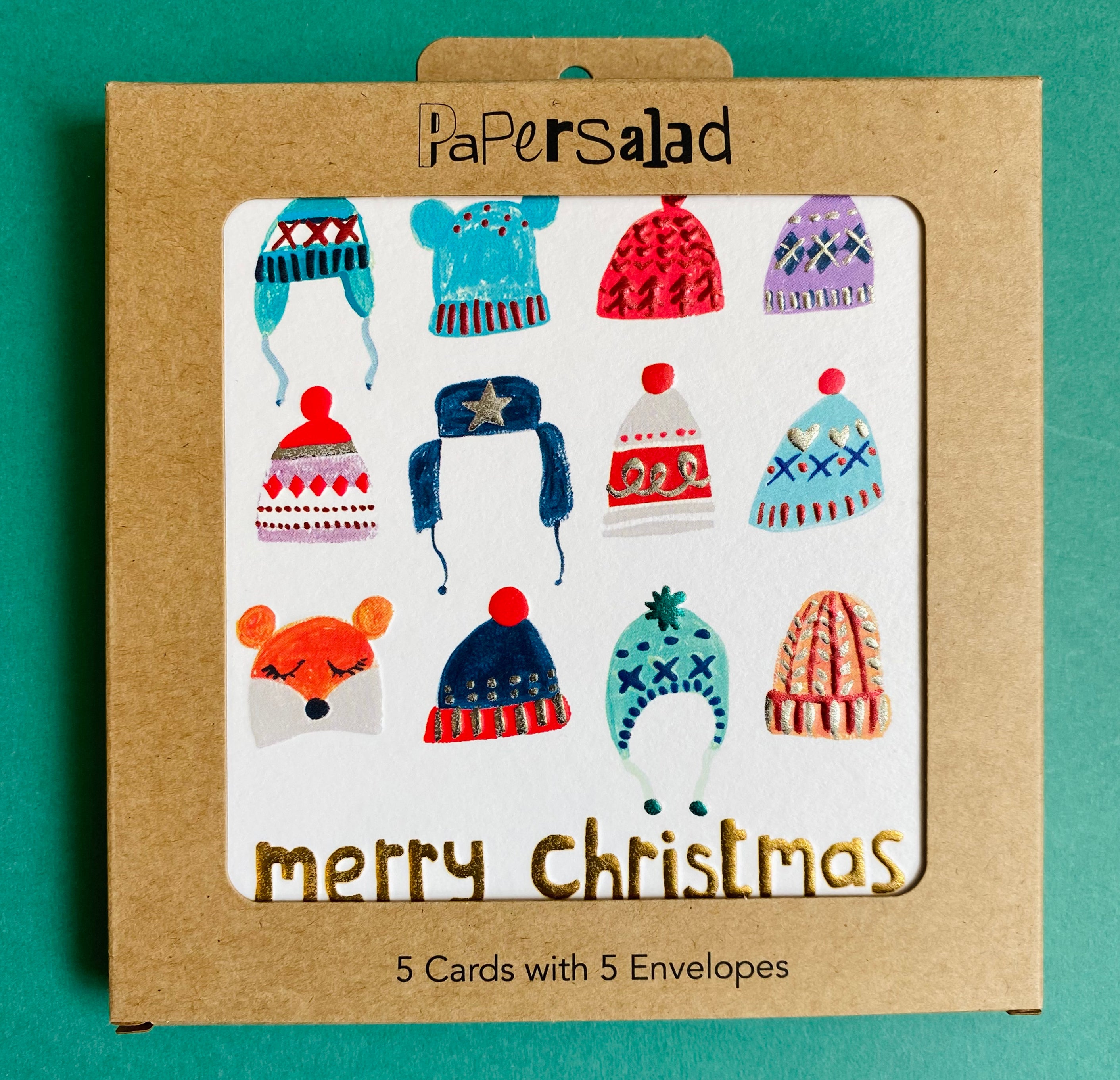 Charity Christmas Card Pack | Christmas Hats | Bright and Sparkly ...