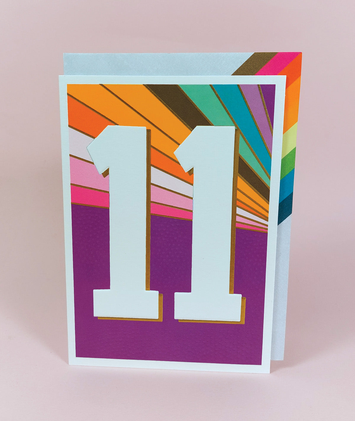 Age 11 Girl Birthday Card | Bright and Sparkly Greetings Cards | Paper ...