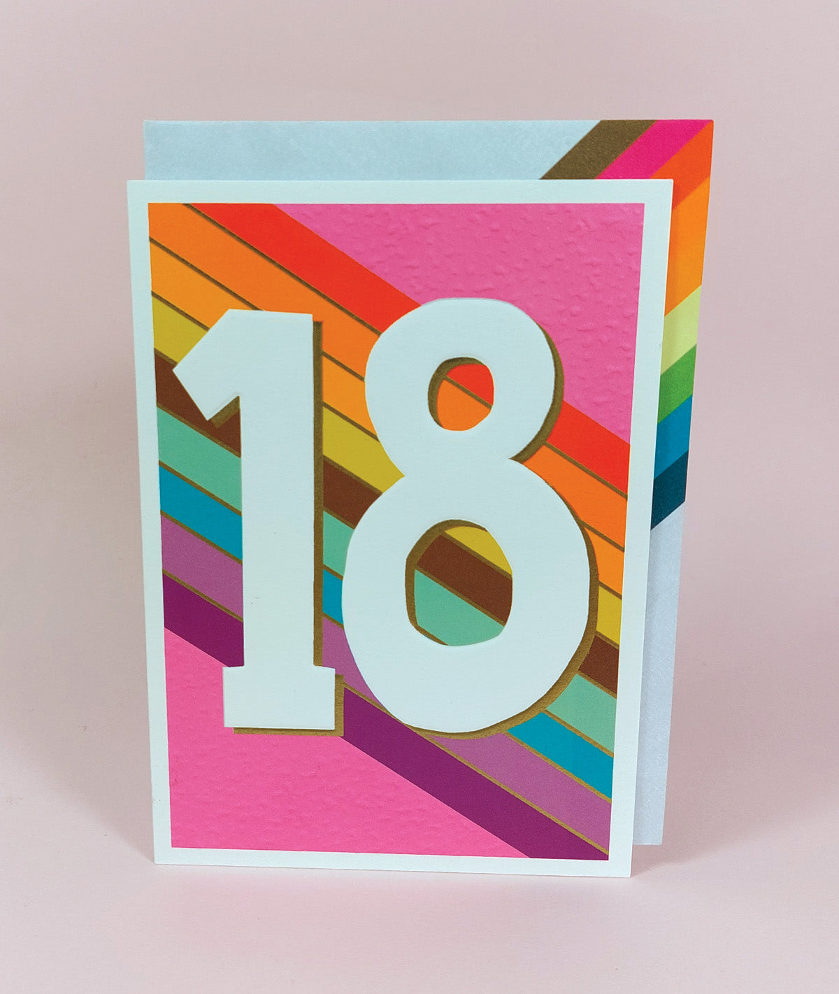 Age 18 Girl Birthday Card | Bright and Sparkly Greeting Cards | Paper Salad